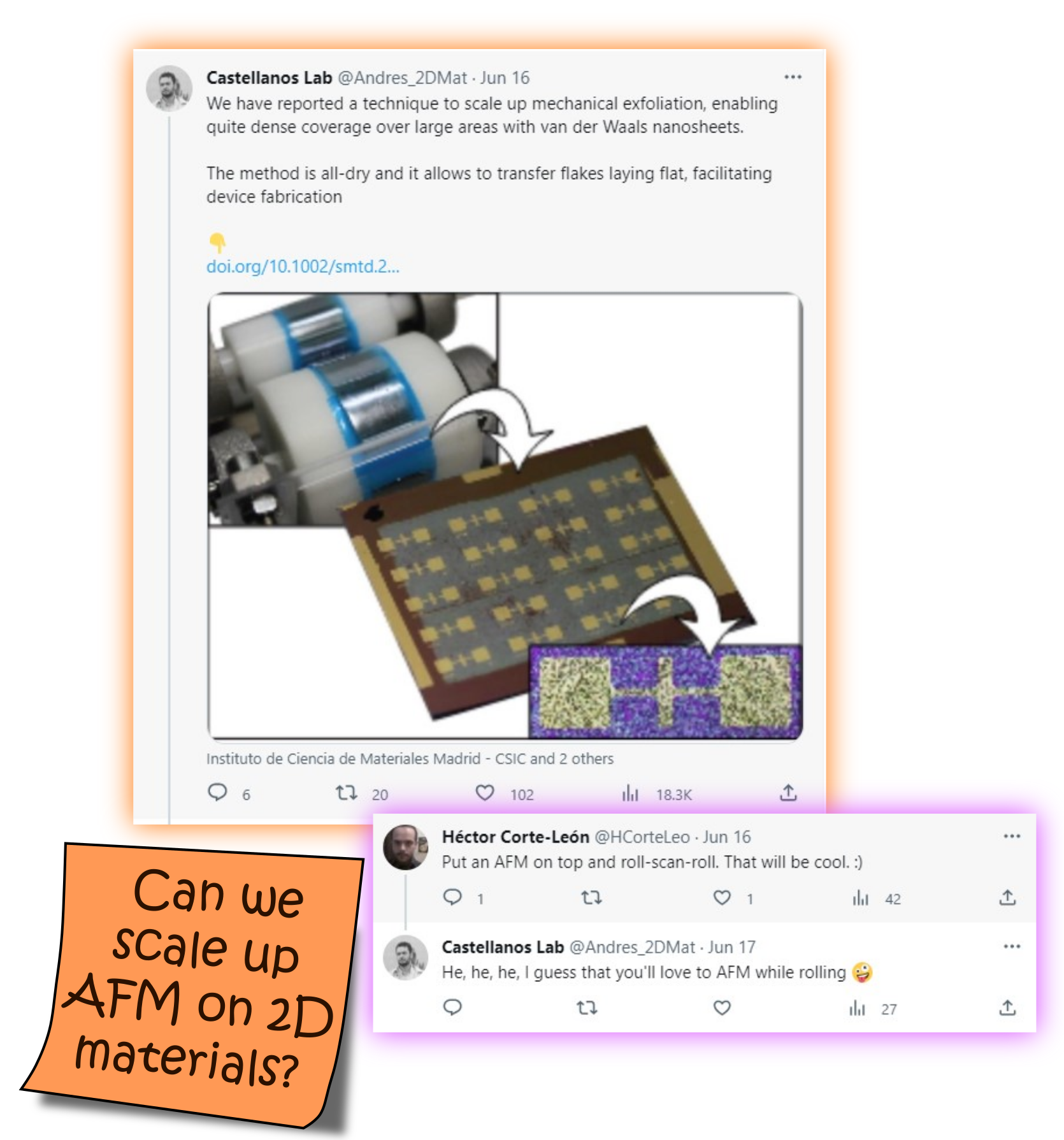 FridayAFM - Arduino, Python, and MoS2